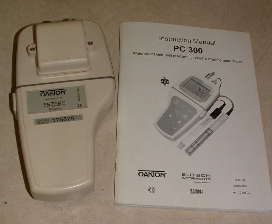 Oakton PC 300 PH meter and ph probe | eBay