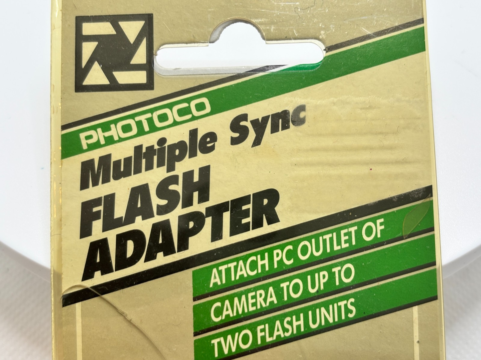 Photoco Multi PC sync flash adapter, New | eBay