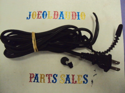 HH Scott 355R Original AC Line Cord w/ Strain Relief Parting Out 335R ...