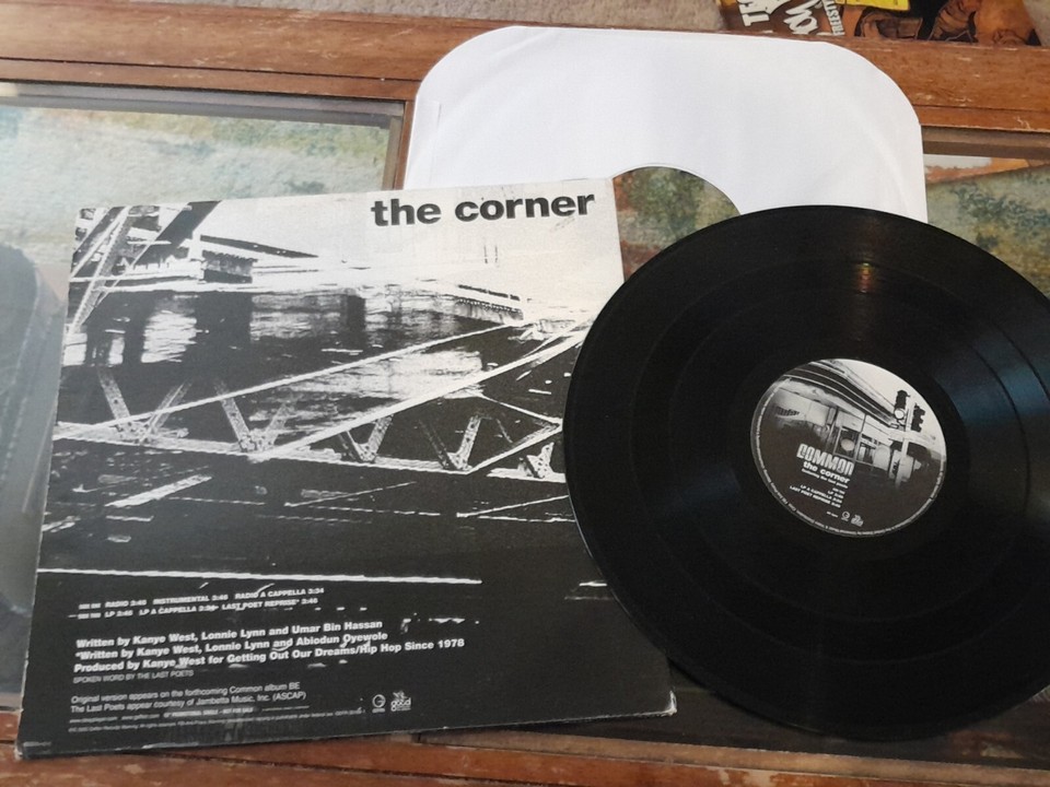 COMMON - THE CORNER (12") 2005 RARE record THE LAST POETS, KANYE WEST ...