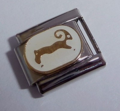 ARIES Italian Charm 9mm - fits Classic Bracelets Zodiac Sign Horoscope ...