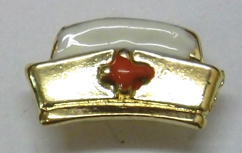 Nurse Lapel pin, Gold Plated Nurses Cap, Great Graduation Gift, Made in ...