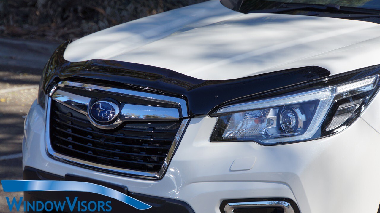 Premium Quality Bonnet Protector Tinted Fits Subaru Forester SK 2019 to ...