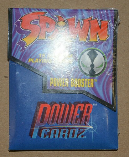 SPAWN CCG TCG SEALED 15 CARD BOOSTER PACK 1995 POWER CARDZ CALIBER GAME ...