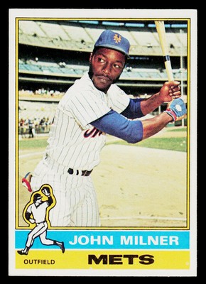 1976 Topps Baseball Card #517 John Milner New York Mets | eBay