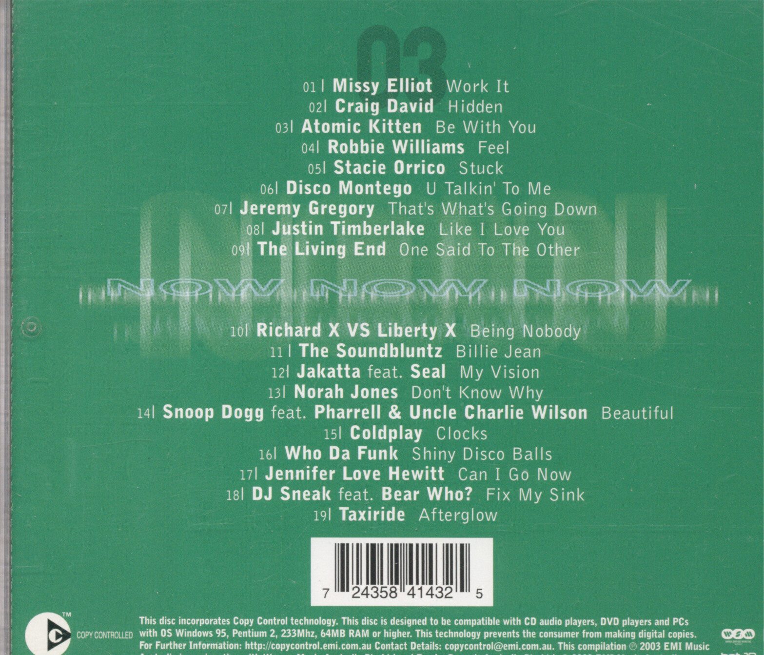 Now Hot 30 Various Artists - Now Hot30 Countdown Vol 03 CD for sale ...