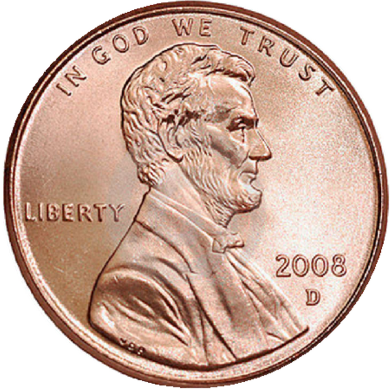 Penny - 3 Pack Circle Stickers 3 Inch - Coin Collector Money Currency ...