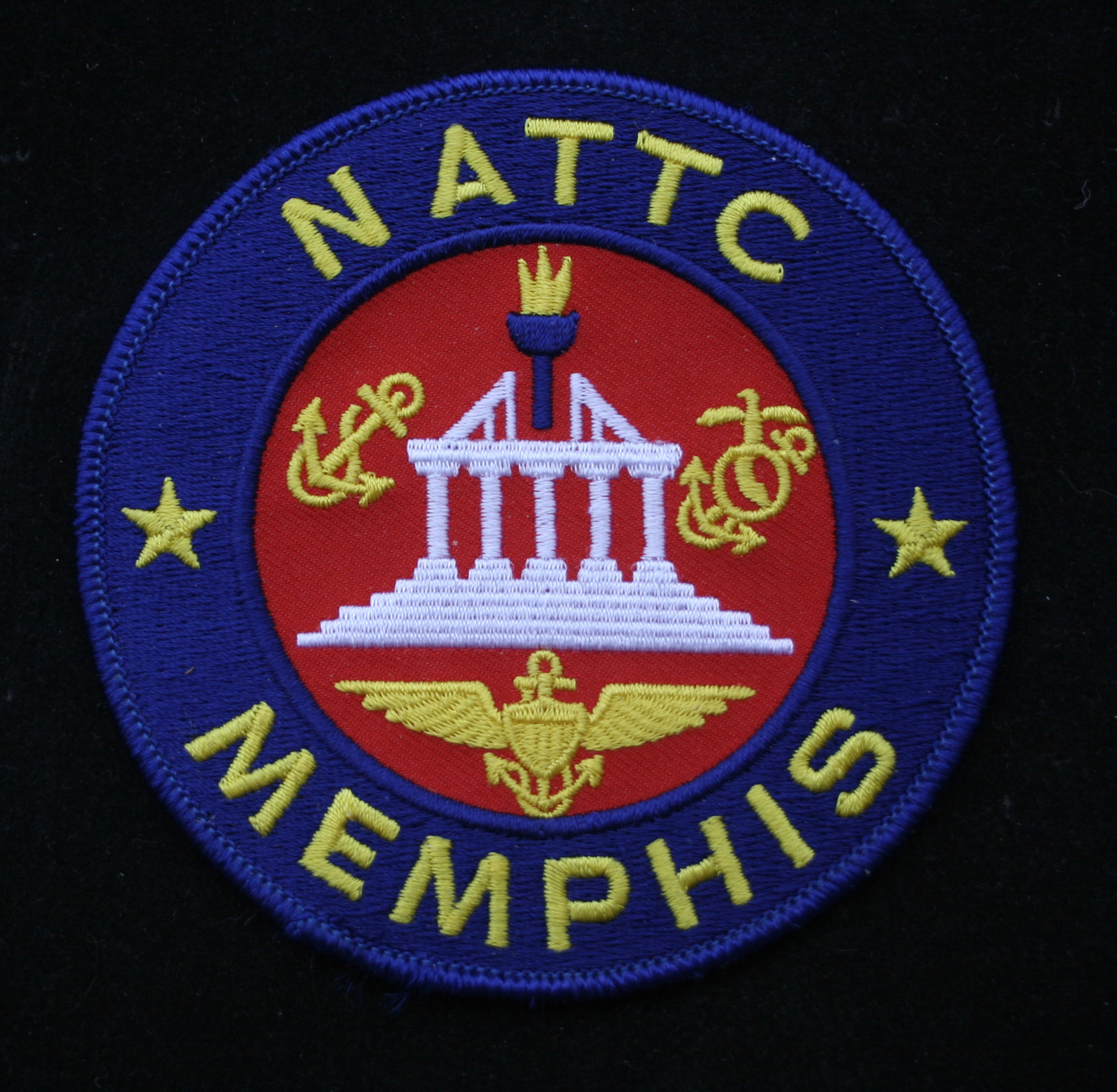 NATTC MEMPHIS PATCH US NAVY MARINES PIN UP Naval Air Technical Training ...