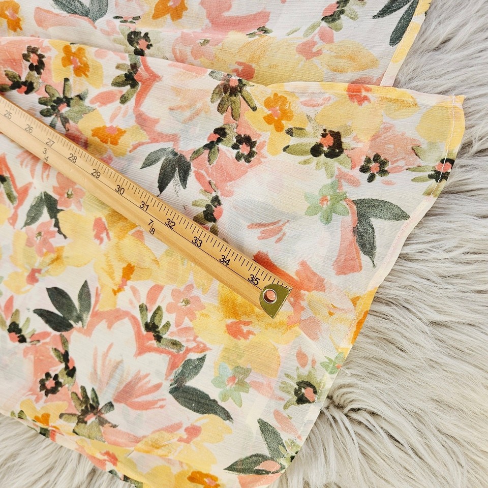 Maurices Floral Kimono Sheer Lightweight Boho Duster Plus Size 1X ...