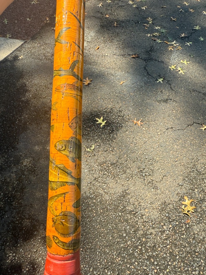 Vintage 6’6” Custom Built Fishing Rod - 2 Piece-One of a Kind Unique ...