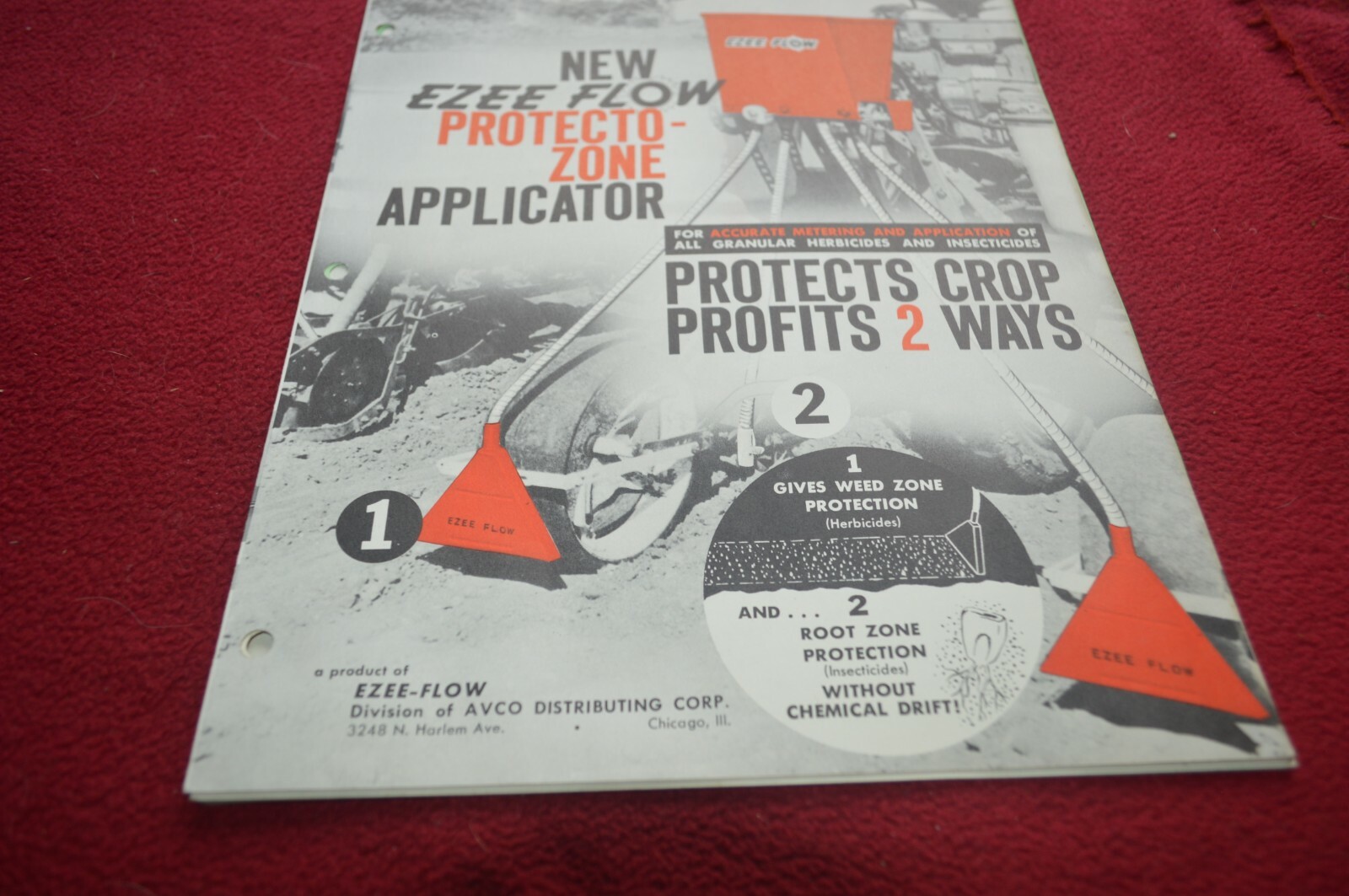 Ezee Flow Protecto-Zone Applicator Dealer's Brochure AMIL15 | eBay