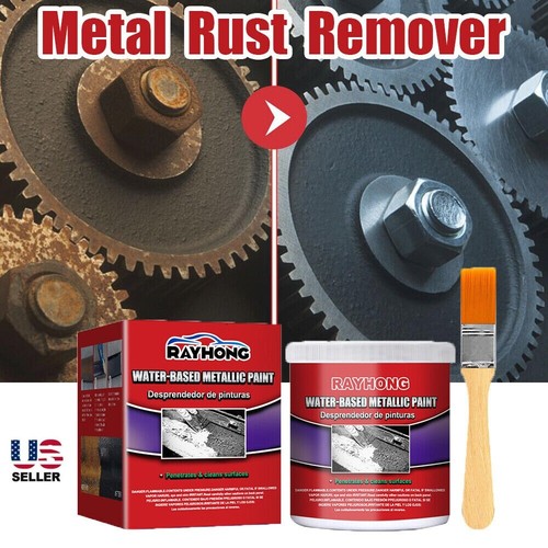 2pcs Water-Based Primer Metal Rust Remover Car Anti-Rust Chassis Rust ...