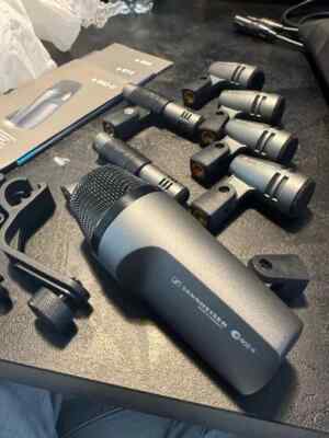 NEW Sennheiser Drum Kit 600 e600 Drum Mic Package with e602 e604 e614 UK | eBay UK
