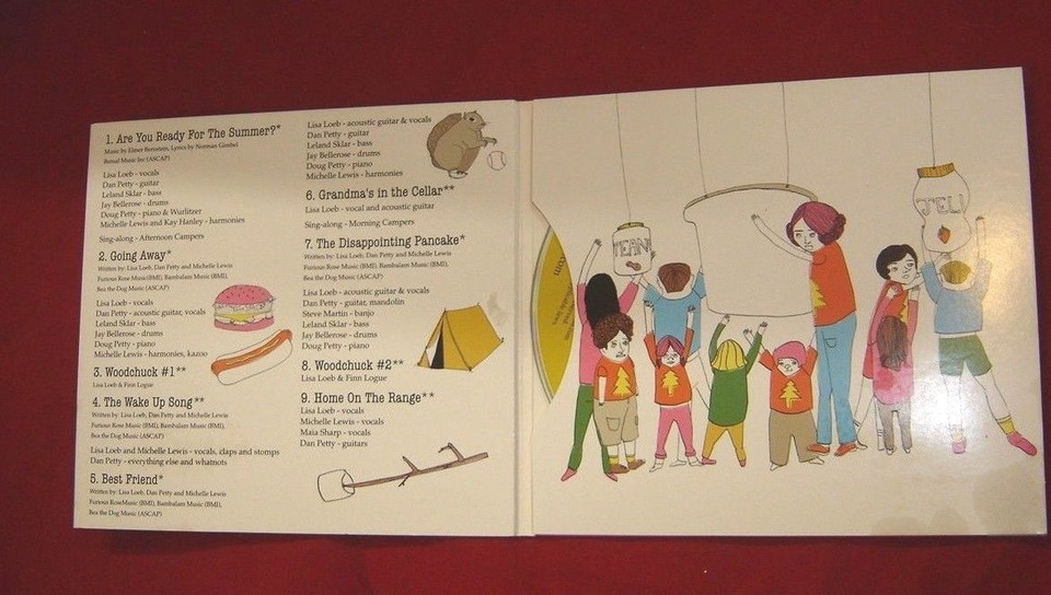 LISA LOEB ~ CAMP LISA 2008 US CD HAND AUTOGRAPHED | eBay