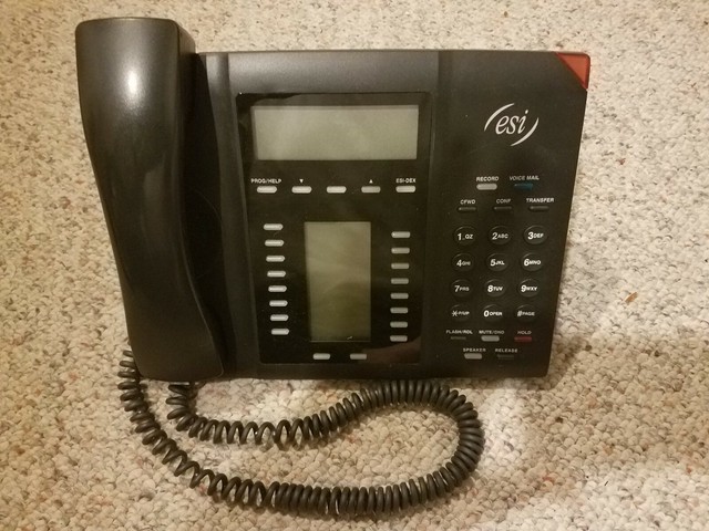 ESI 60 ABP Gig IP Business Phone 60ip Gigabit 5000-0595 Comm Servers ...