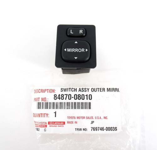 Genuine OEM Toyota 84870-08010 Side Mirror Control Switch | eBay