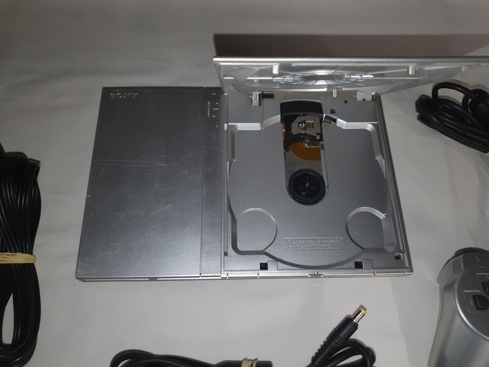 console sony ps2 slim grise scph-70004 | eBay