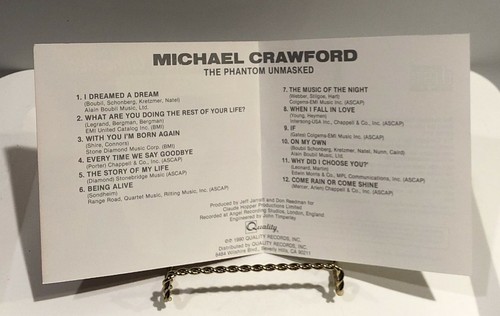 Michael Crawford - The Phantom Unmasked (Vocals, Music), CD 1990, like ...