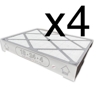 4 Pack AAF Flanders VariCel II MERV 13 - 18" X 24" X 4" Air Filter 332 ...