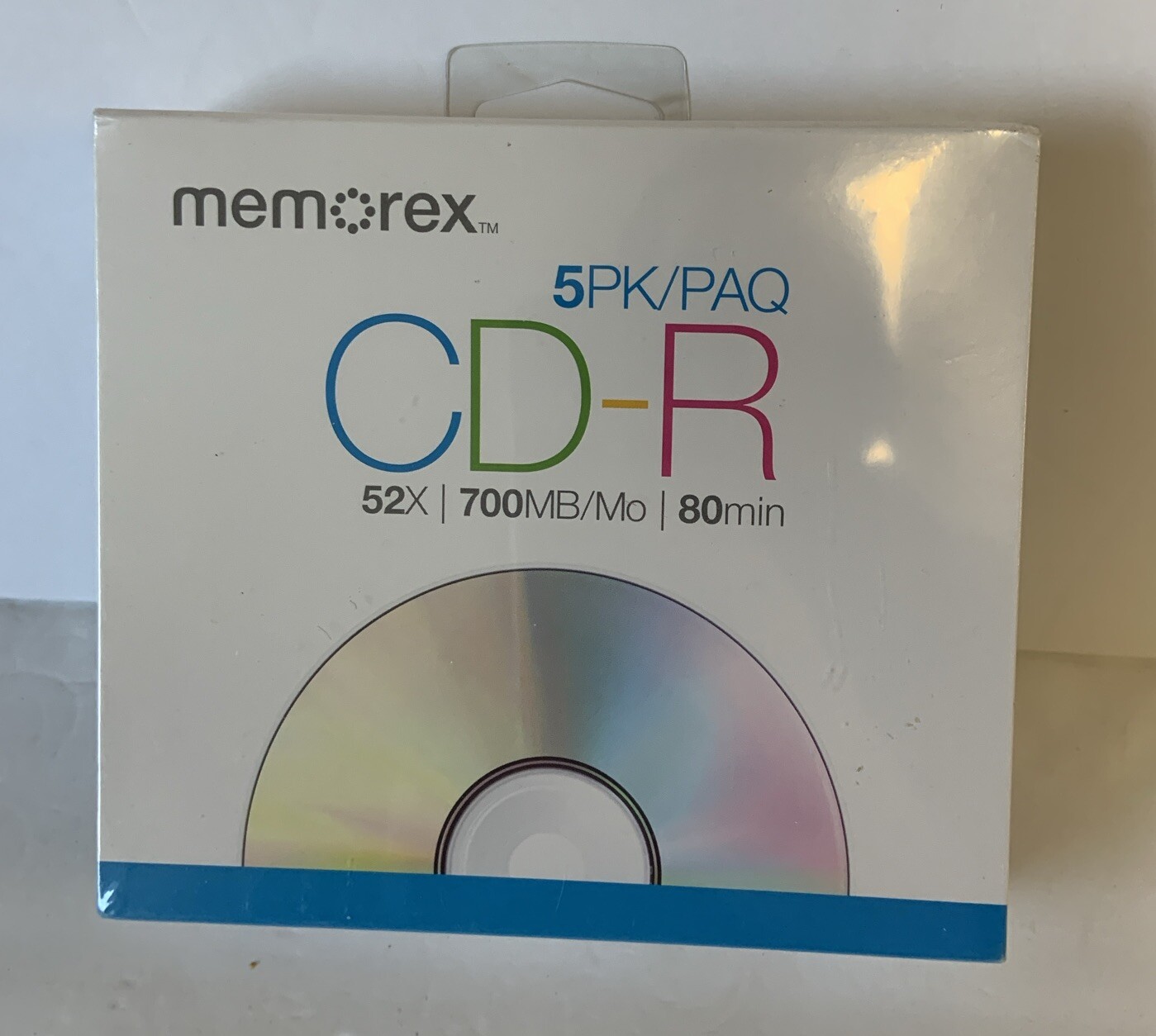Memorex Imation CD-R 52X 700MB 80Min 5 Pack Recordable NEW SEALED ...
