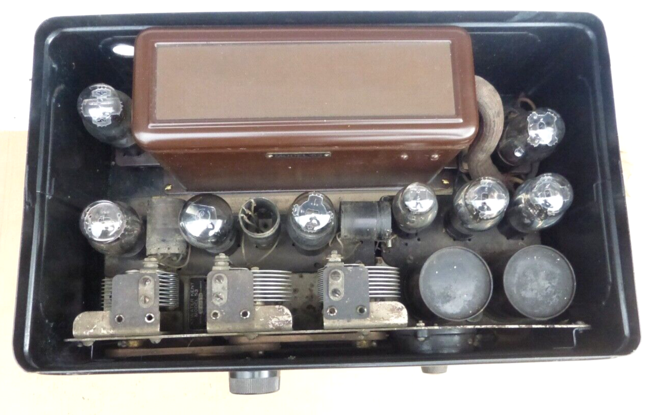 vintage 1920's ATWATER KENT 53 - "STOVE" or "RADIATOR" RADIO Untested ...