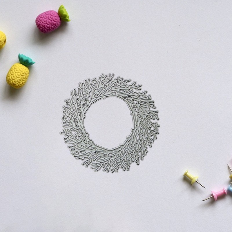Round Circle Metal Cutting Dies Scrapbooking Stencil Die Cuts Card ...