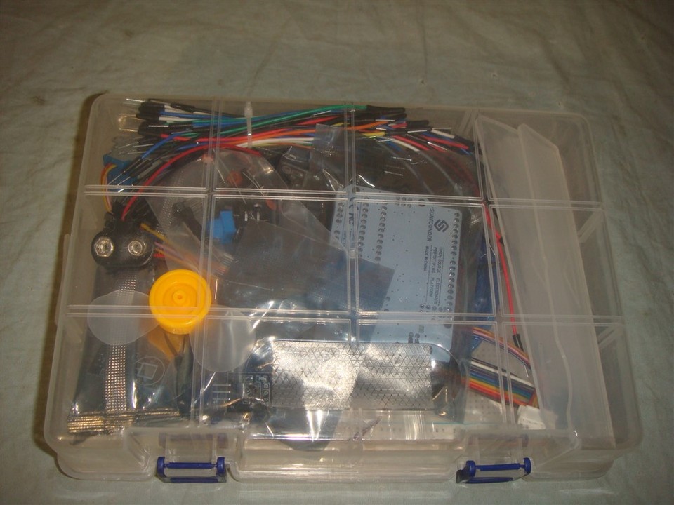 SUNFOUNDER UNO STARTER KIT W ORIGINAL ARDUINO UNO R3 WIFI RoHS ...