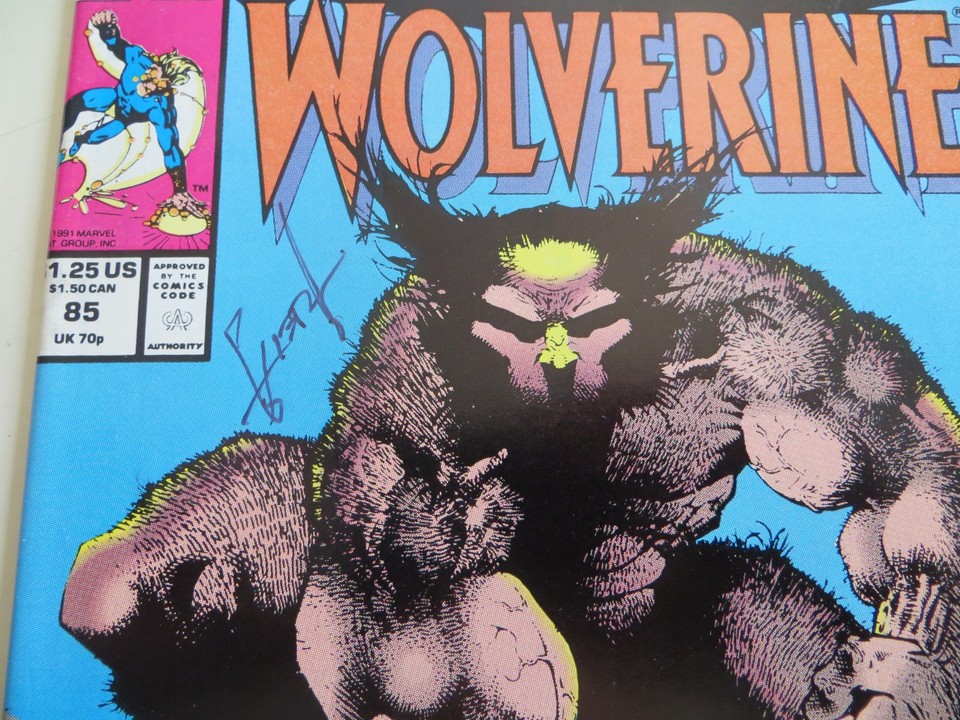 1991 MCP, MARVEL COMICS PRESENTS # 85 WOLVERINE SIGNED SAM KIETH ART ...