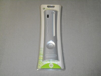 Original Microsoft Xbox 360 SILVER Faceplate B4L-00008, 2006 FACTORY ...