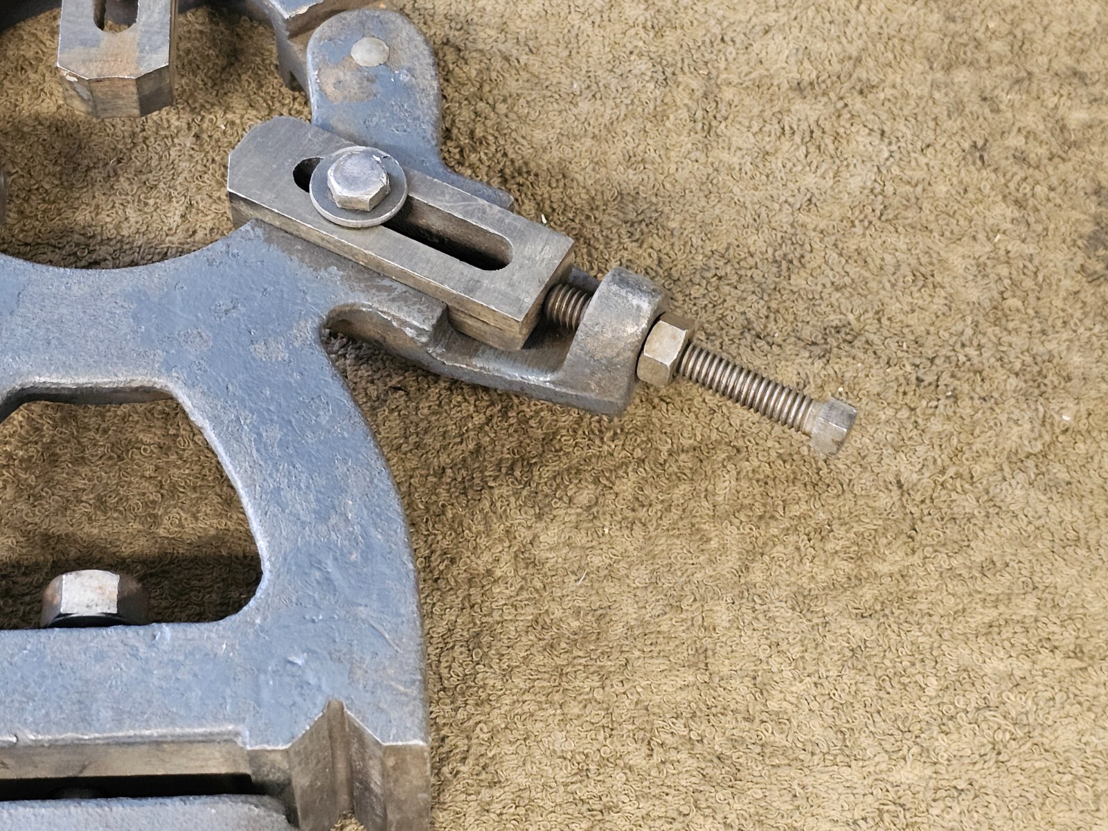 Logan AC291 11" Lathe Steady Rest 3" Bore Metal Mill Swing Top Latch ...