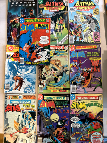 Vintage Batman Lot Brave & the Bold, Family, Forever NR | eBay