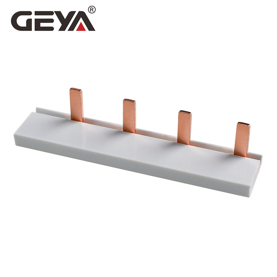 GEYA Copper Busbar Circuit Breaker Connector 63A 230/415V 1/2/3/4P Pin ...