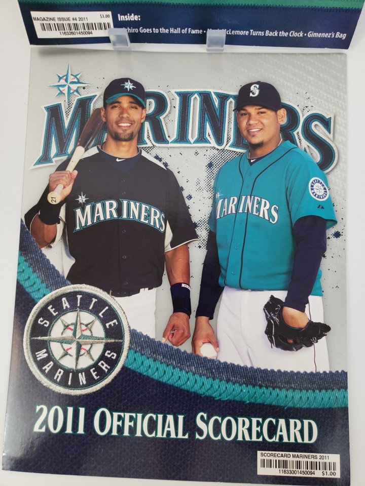 2011 July - Seattle Mariners Magazine "SUMMER BALL" - Ichiro Felix ...