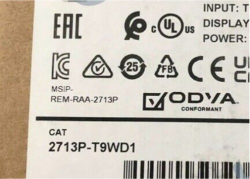 New AB 2713P-T9WD1 PanelView 5310 graphic terminal 9" wide display ...