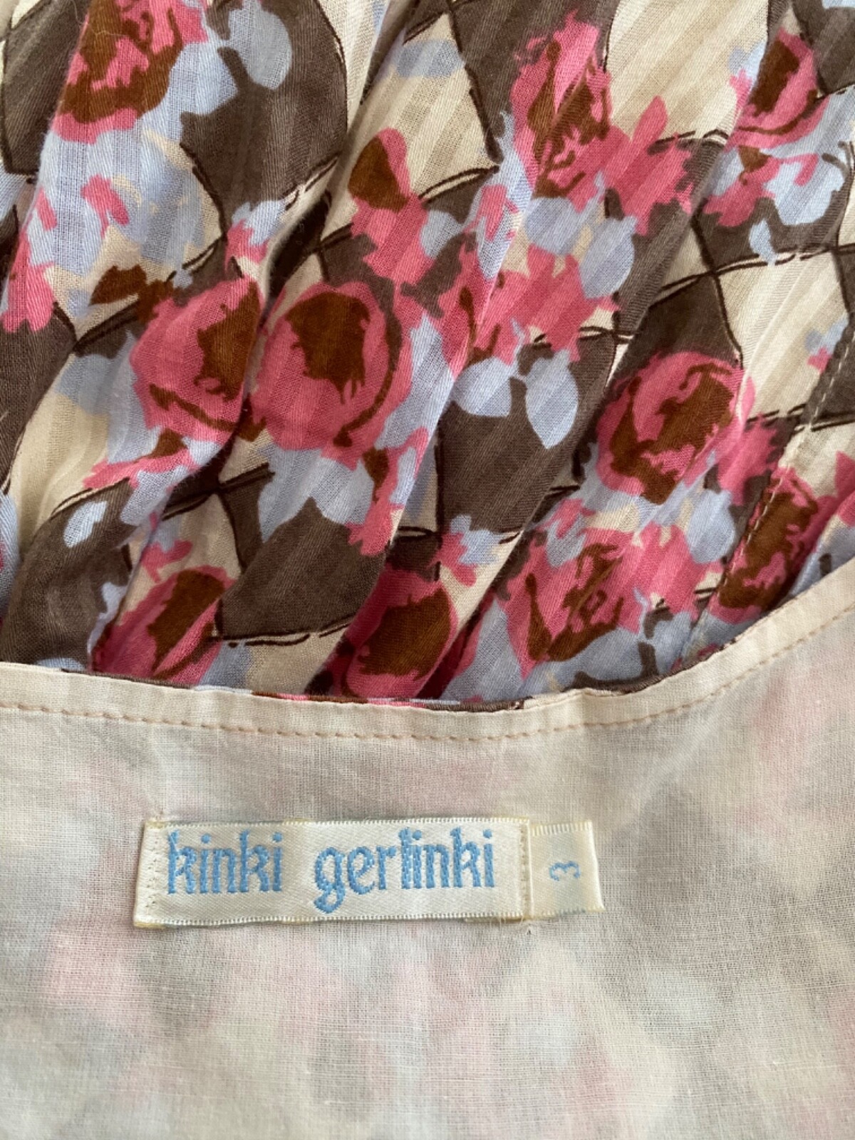 Retro vintage style dress Cool Cotton Kinki Gerlinki fit Aust 10 | eBay ...