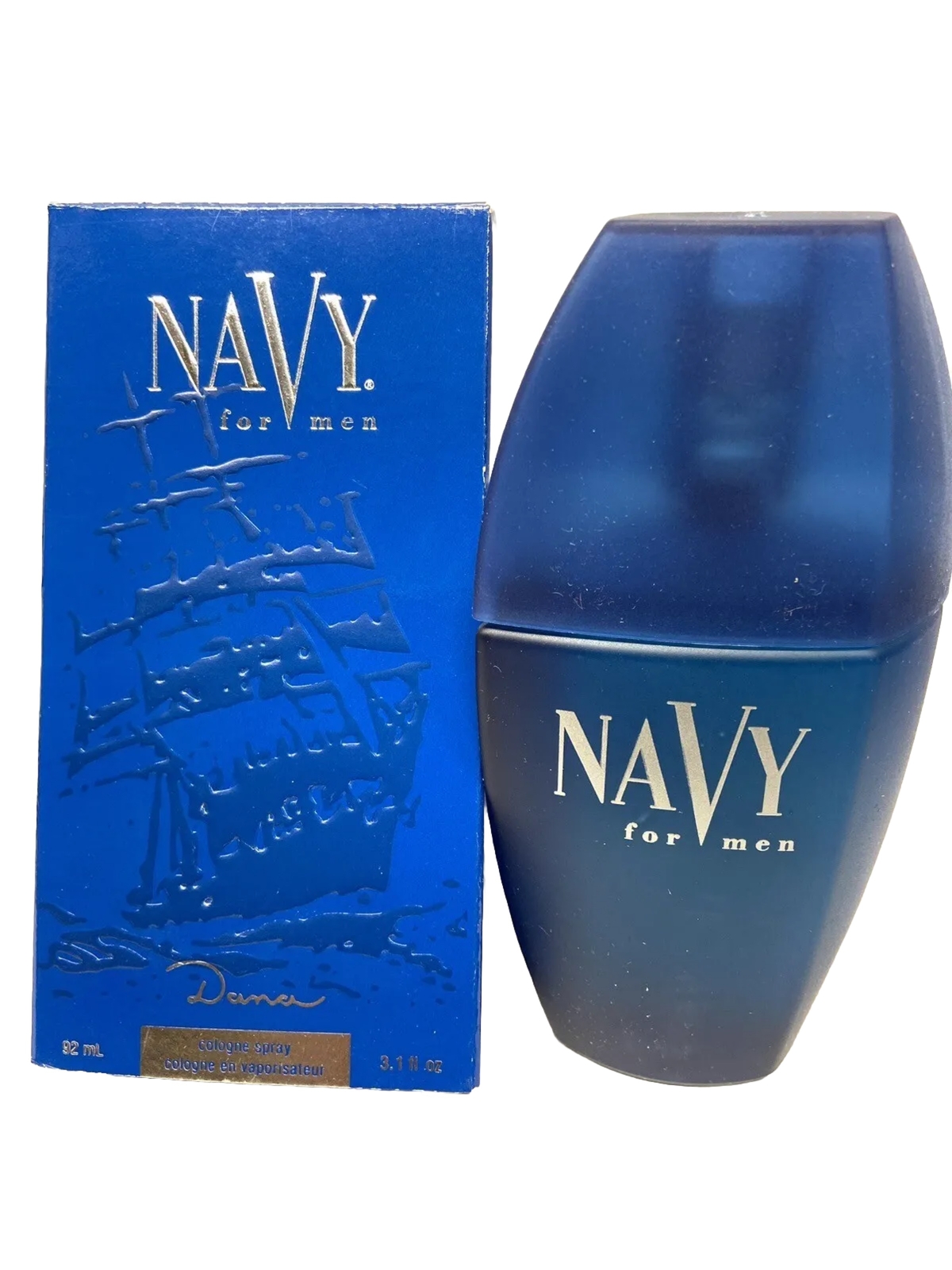 navy cologne 3.1oz spray for men by dana distressed box | eBay