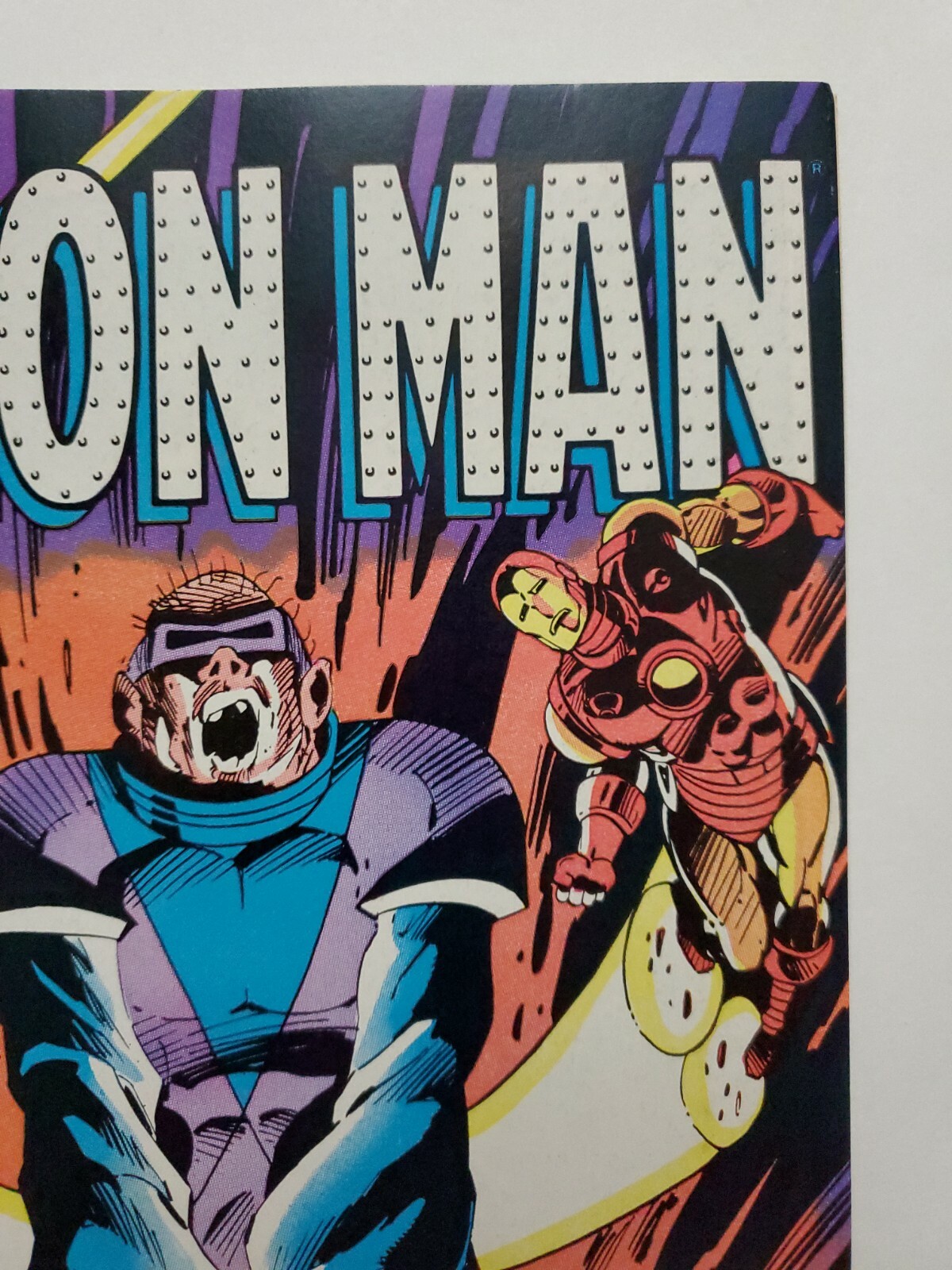 Iron Man #186 1st app Vibro, Jim Rhodes Tony Stark Marvel Comics Copper ...