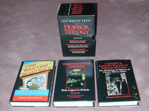 Cult Movies Press: Horror Trilogy - set of three HARDCOVER books in ...