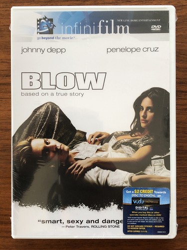 Blow (DVD, 2001, Infini Film) Johnny Depp NEW 794043528422| eBay
