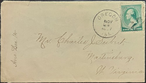 Oregon IL 2c Banknote 1887 Ogle County | eBay