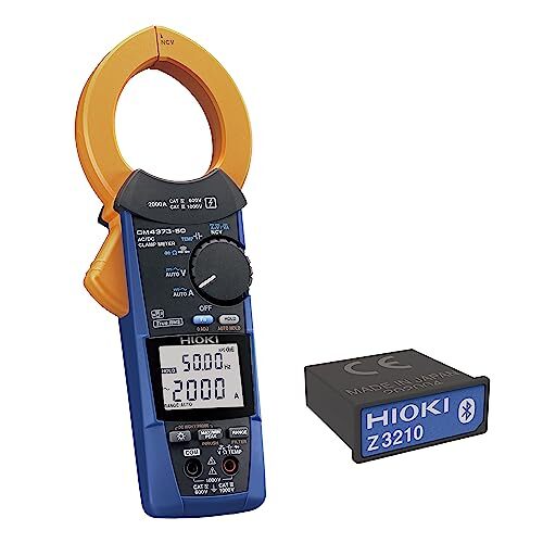 HIOKI AC/DC Clamp Meter CM4373-90 Wireless Adapter Z3210 Set AC/DC ...