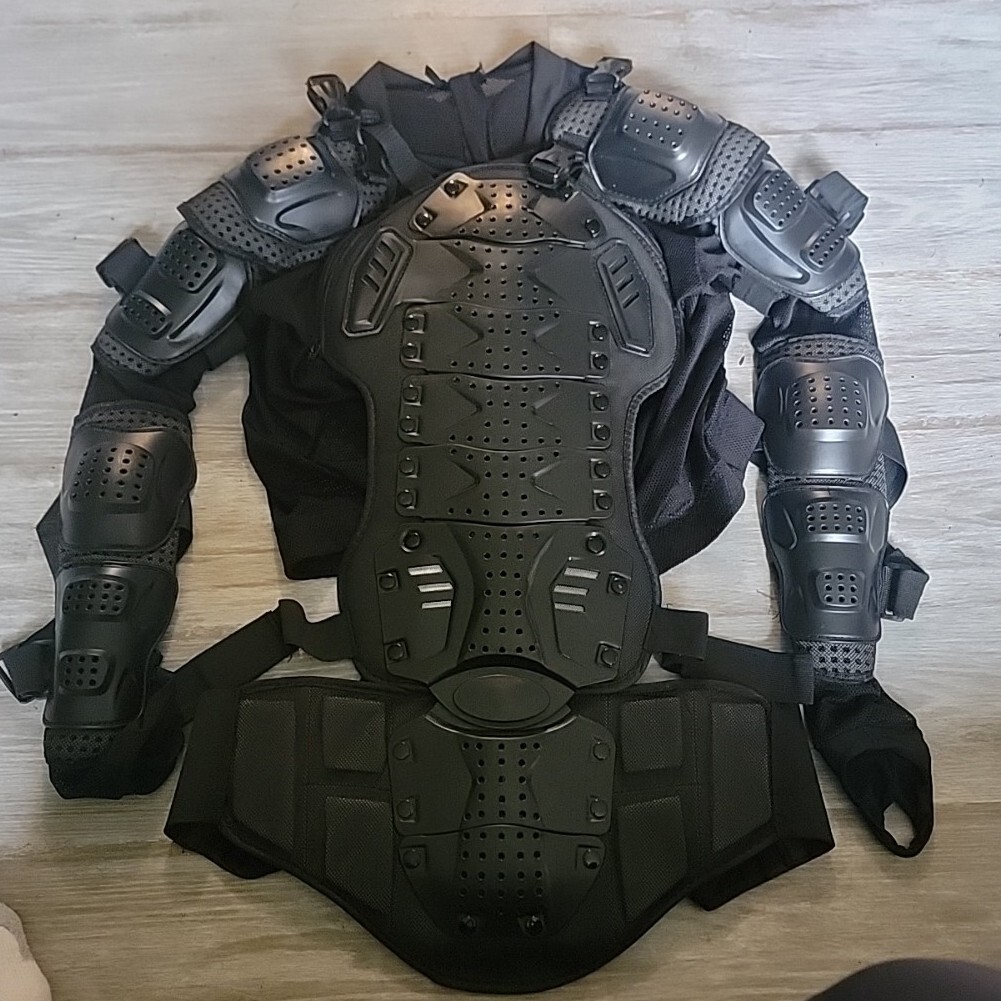 Motorcycle Full Body Armor Chest Shoulder Protection … - Gem