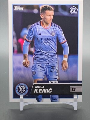 2023 Topps MLS Rookie #198 MITJA ILENIC NYCFC RC | eBay