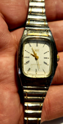 Vintage Q&Q QUARTZ Japan mvt for parts or repair | eBay