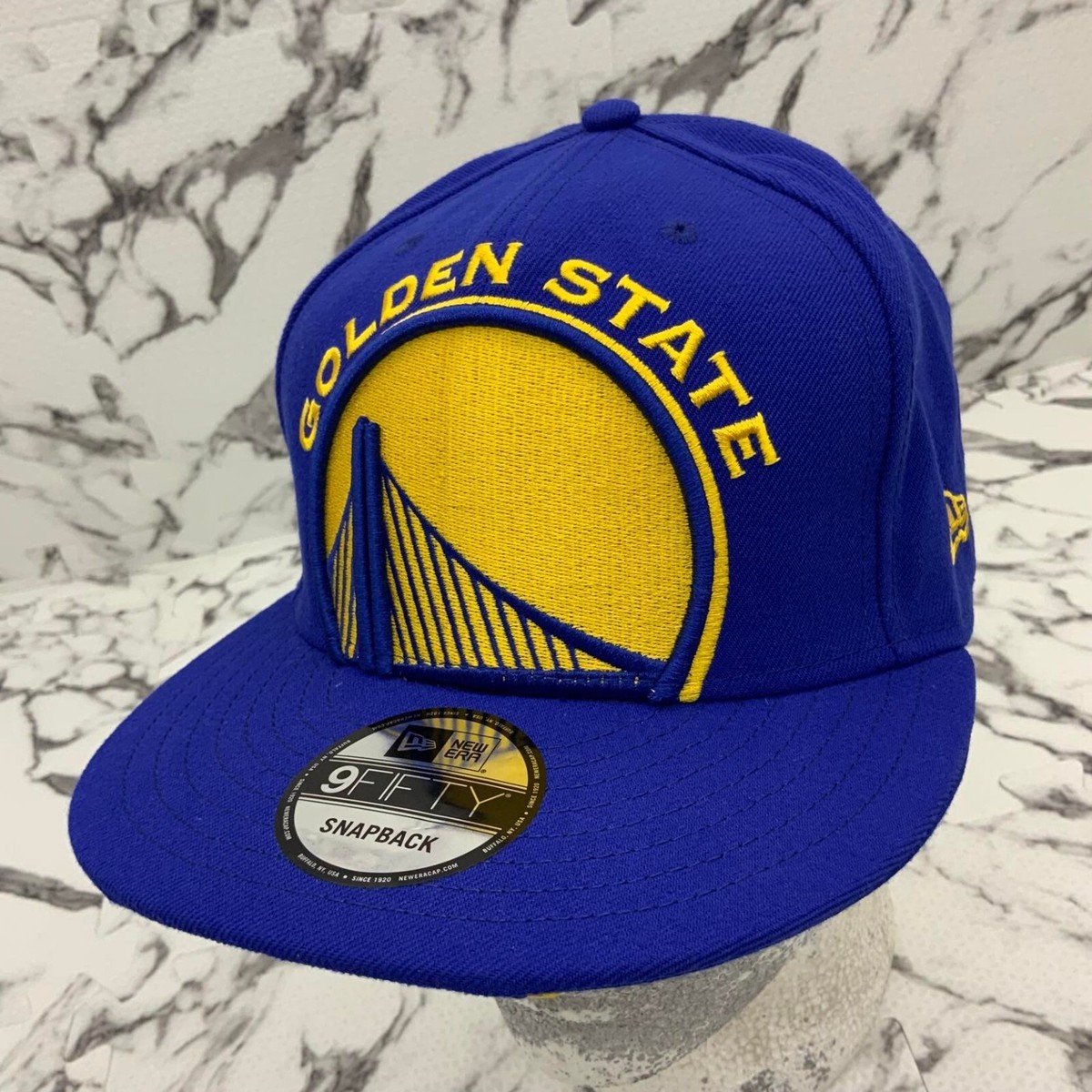 Golden State Cap Golden State Warriors Blue Throwback Pinstripes New