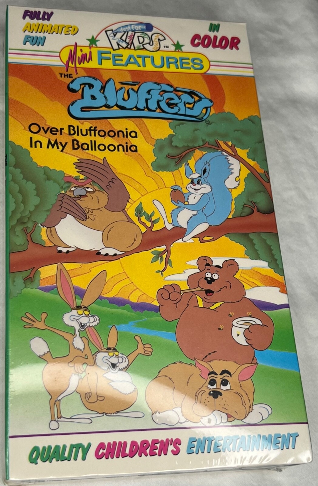 The Bluffers - Over Bluffoonia in My Balloonia (VHS, 1991) for sale ...