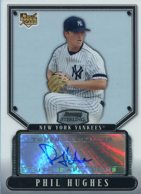 Phil Hughes Autographed 2007 Bowman Sterling Rookie Card | eBay