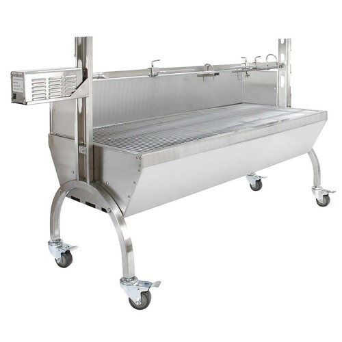 Hog Roast Machine BBQ Spit Pig Roaster Rotisserie Motor Stainless Steel ...