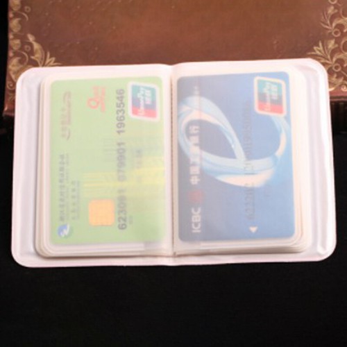 12 Credit Card Holder Bank Card Pocket Pvc Card Cash Storage Card Hol ...