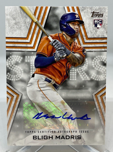 Bligh Madris 2023 Topps Baseball Stars Rookie Auto Houston Astros #BSA ...